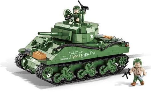 Stavebnice COBI 2550 II WW Sherman M4A3E2 Jumbo, 720 k, 2 f