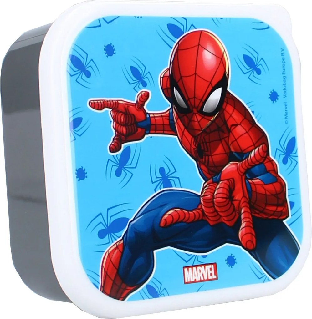 Svačinové boxy Spider-Man - sada 3 ks