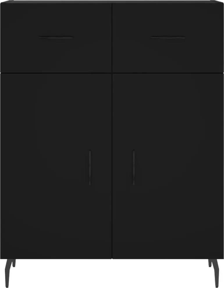vidaXL Skříň highboard 69,5 x 34 x 180 cm kompozitní dřevo [3199892] Barva: Betonová šedá