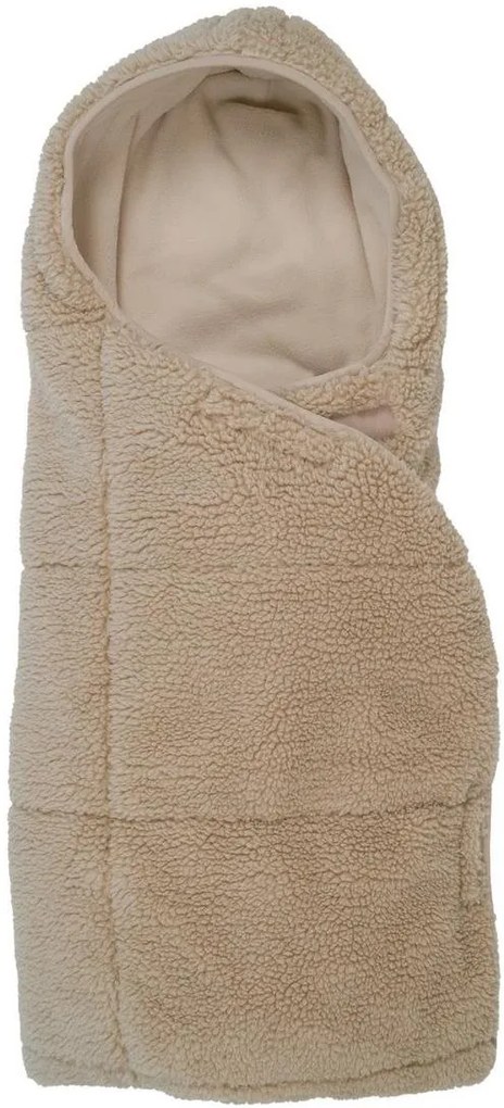 Lodger wrapper teddy beige