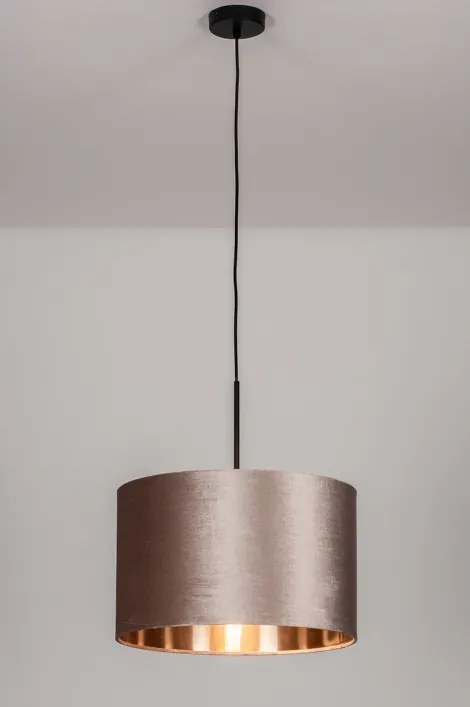 Závěsné svítidlo do ložnice Riteliotte Taupe Uno