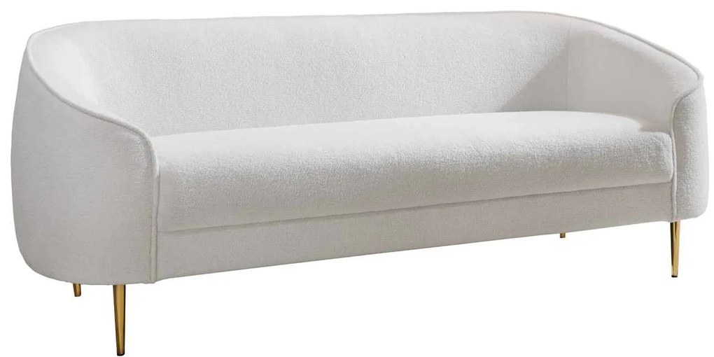 Designová sedačka Maali 205 cm bílá