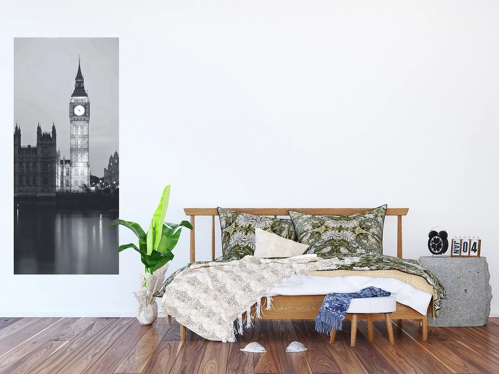 Vliesová fototapeta na zed' Big Ben v Noci | 202 x 90 cm | DFTNV2843