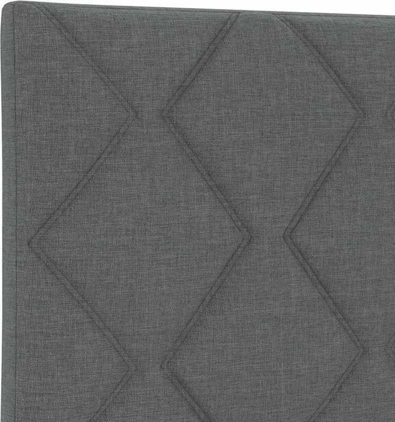 Čelo postele Tmavě šedá 100 cm textil 3337900