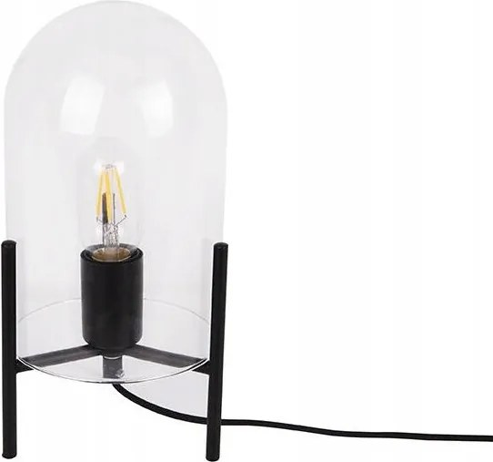 Stolní lampa se skleněným stínítkem Bell, Ø 16 cm