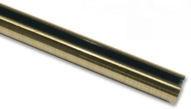 Gardinia Romana 20mm záclonová kolejnička/tyč 200cm kov zlatá-antik