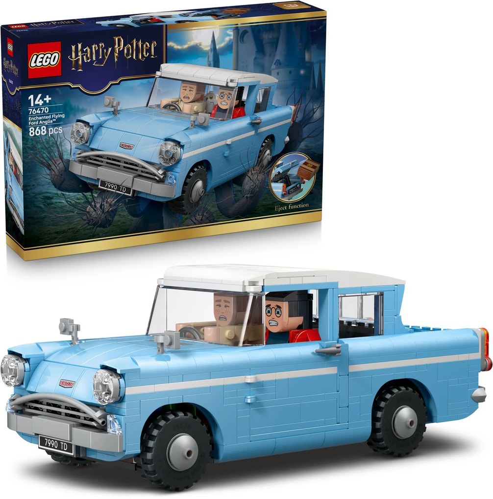 Lego® harry potter™ 76470 kouzelné létající auto ford anglia™ 5702018063453