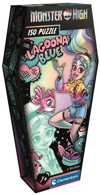 Puzzle Coffin Pack - Monster High - Lagoona Blue