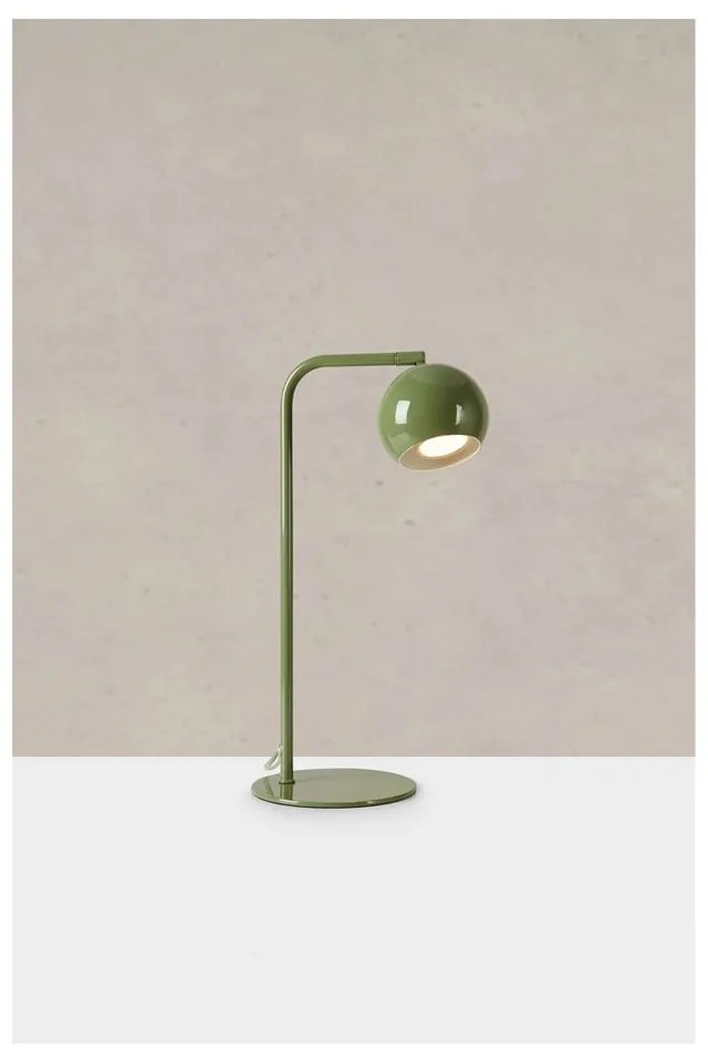 Zelená stolní lampa s kovovým stínidlem (výška 39,5 cm) Pop – Markslöjd