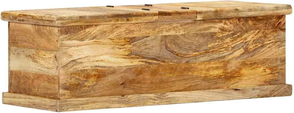 Konferenční stolek 100 x 50 x 35 cm masivní mangovníkové dřevo 247881