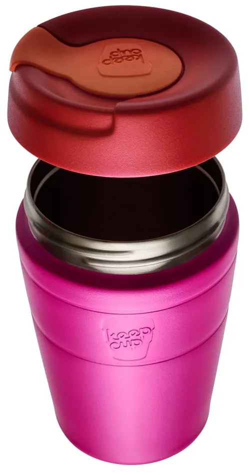 Růžový termo hrnek 454 ml Helix Thermal Afterglow L – KeepCup