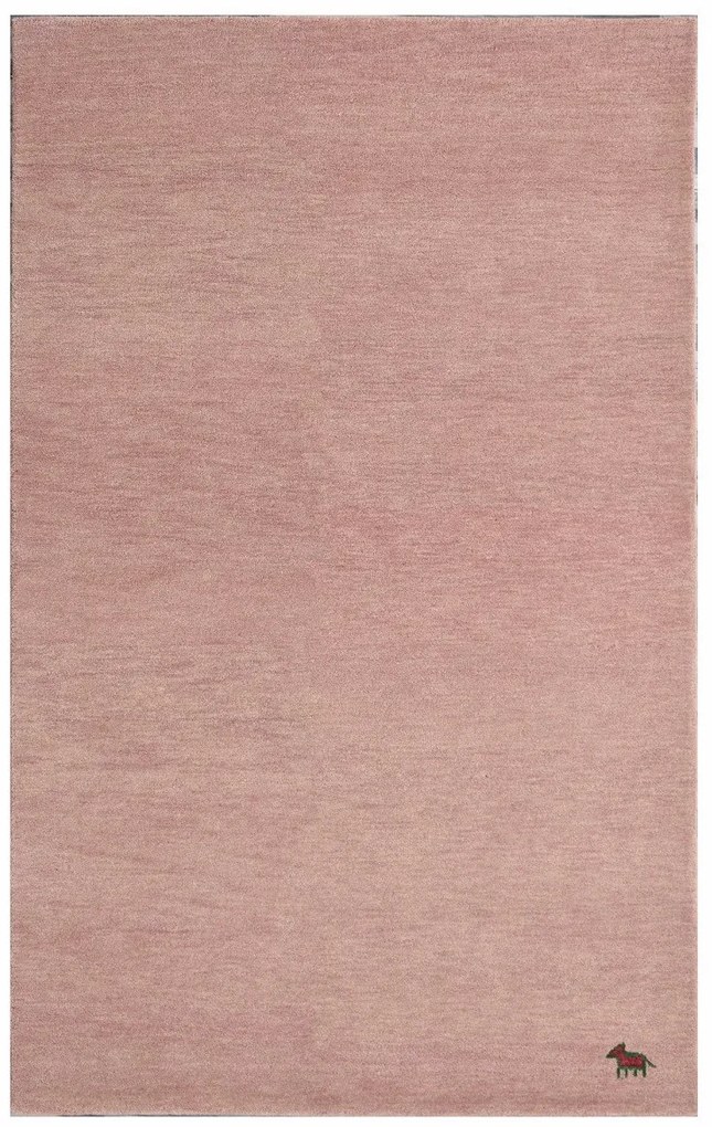 Asra, Ručně všívaný kusový koberec Asra wool pink, 40x60, růžová, ložnice