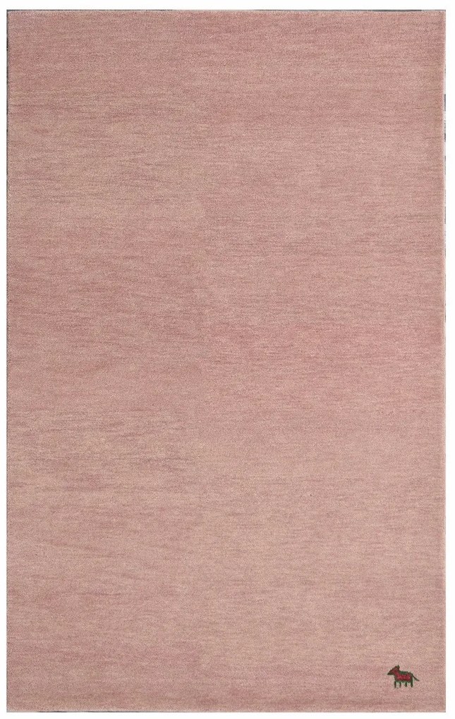 Asra, Ručně všívaný kusový koberec Asra wool pink, 40x60, růžová, ložnice