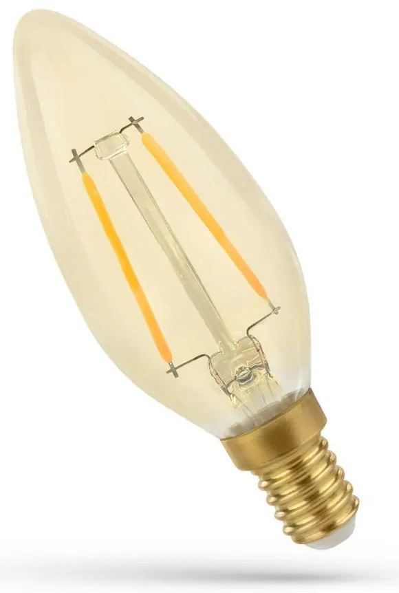 Toolight - LED žárovka E-14 230V 5W Edison 14458, teplá, OSW-05701