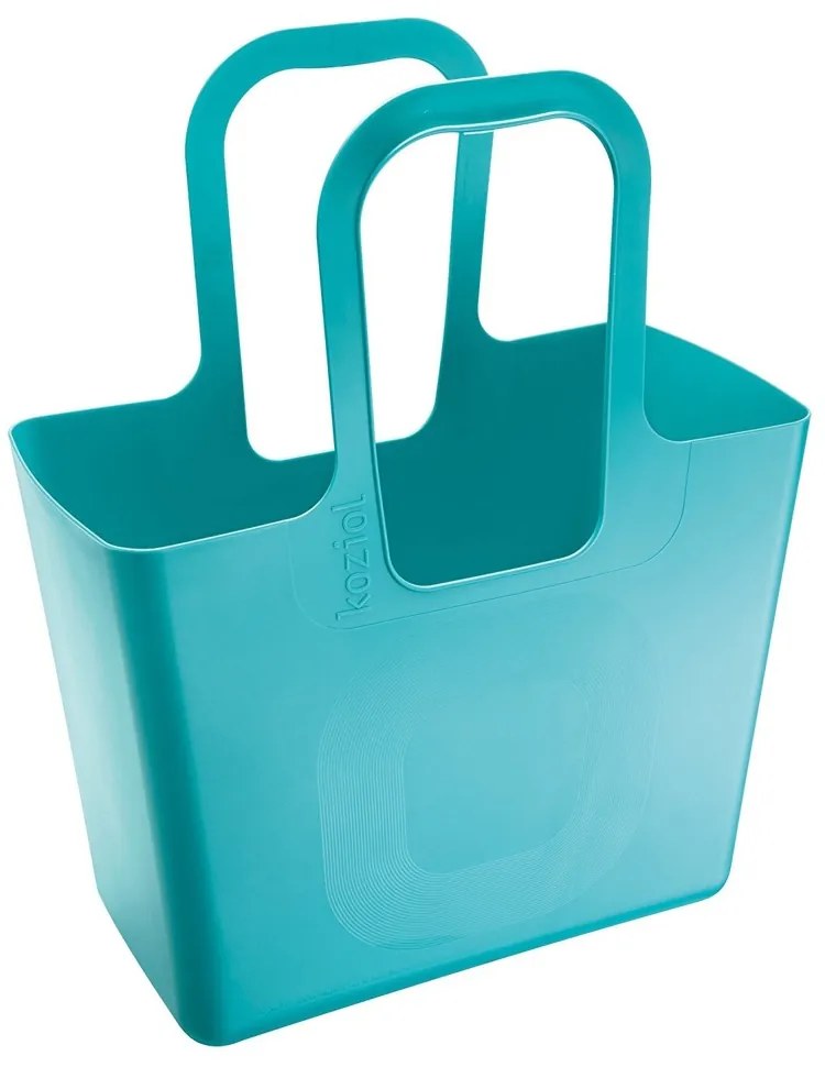 Multifunkční nákupní taška, na pláži TASCHE XL - barva tyrkysová, KOZIOL