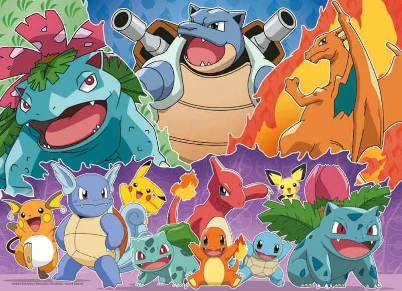 Ravensburger Pokémon 4x100 dílků