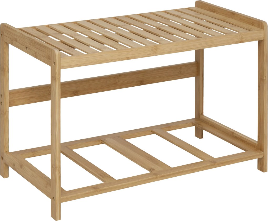 Lavice do koupelny TIDY BOX, 2 úložné boxy, 66,8 x 44 x 35 cm