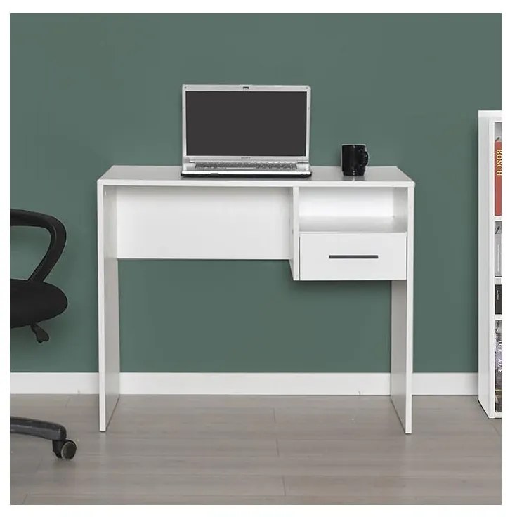 Adore Furniture Pracovní stůl 75x90 cm bílá AD0014