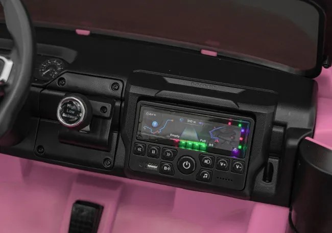 Elektrické autíčko RAM 3500 růžové