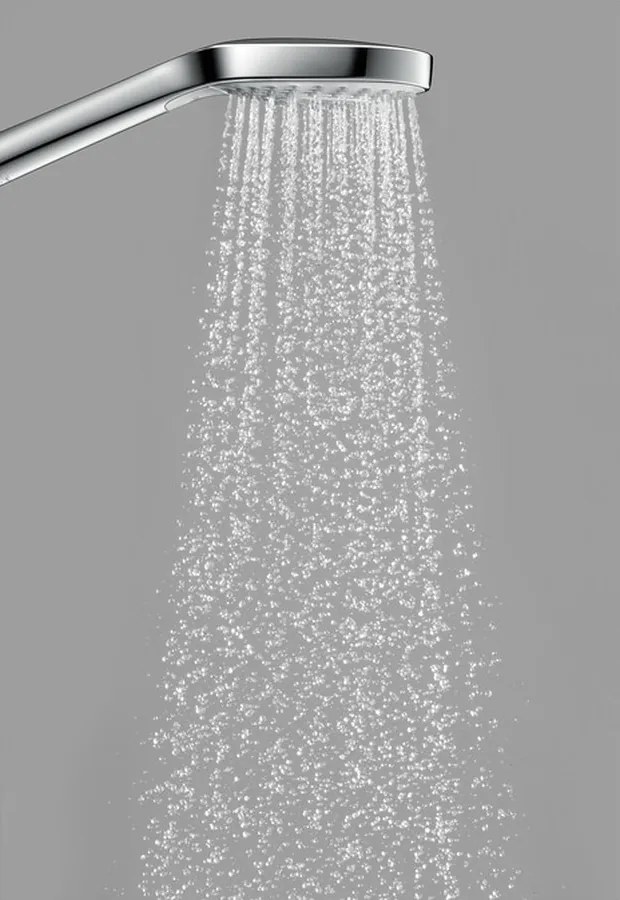 Hansgrohe Croma Select E, ruční sprcha Multi EcoSmart 9 l/min, bílá/chromová, HAN-26811400