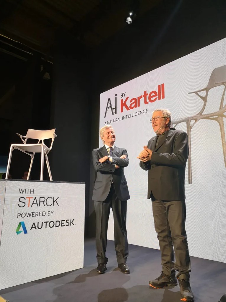 Kartell - Židle A. I. bílá