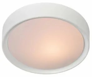 LUCIDE LEX Ceiling Light 1xE27 D23cm White, stropní nebo nástěnné svítidlo