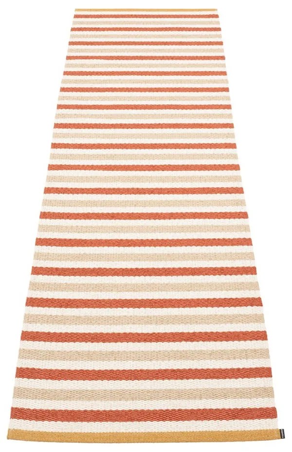 Vnitřní a venkovní běhoun v cihlovo-krémové barvě 70x240 cm Teo Brick – Pappelina