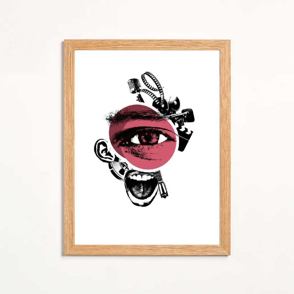 Eva Mořická | Oko IV Rám: Bez rámu, Velikost: 40 x 30 cm
