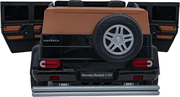 Elektrické autíčko Mercedes Benz MAYBACH G650 STRONG černé