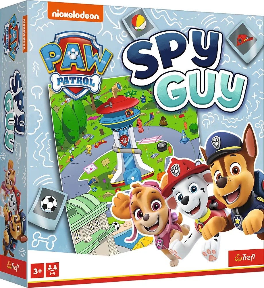 Trefl Gry Rodinná hra Spy Guy Tlapková patrola Trefl 02696