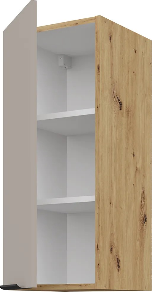 Kuchyňská linka ARIA li | 255 cm | UNI dvířka | artisan/béžová