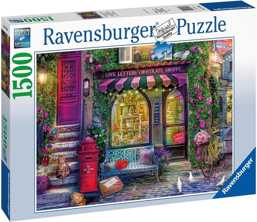 RAVENSBURGER "LOVE LETTERS & CHOCOLATE" puzzle