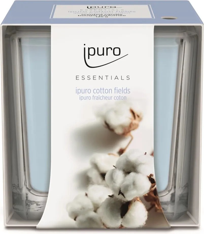 Ipuro Svíčka vonná Essentials Cotton Fields 125 g