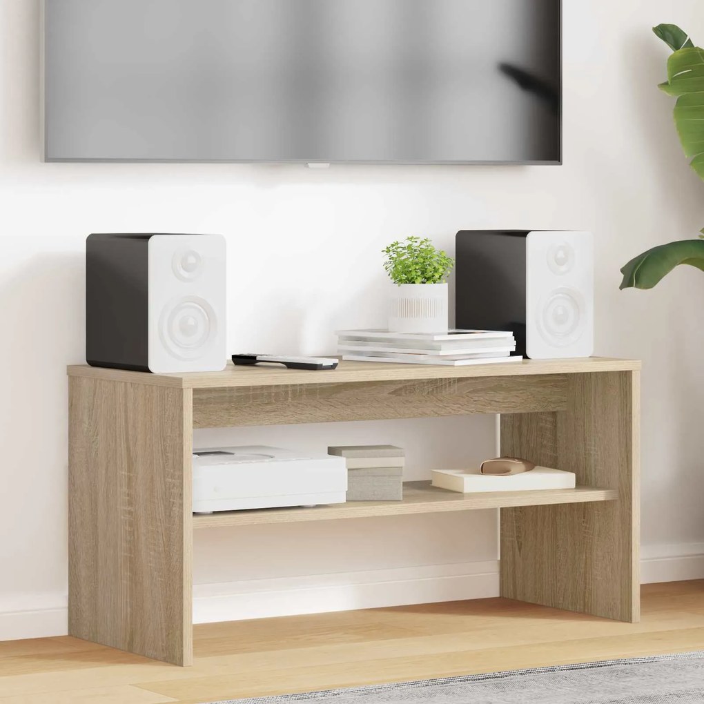 vidaXL Televizní skříň 80 x 35 x 40 cm Kompozitní dřevo [8000307] Barva: dub artisan