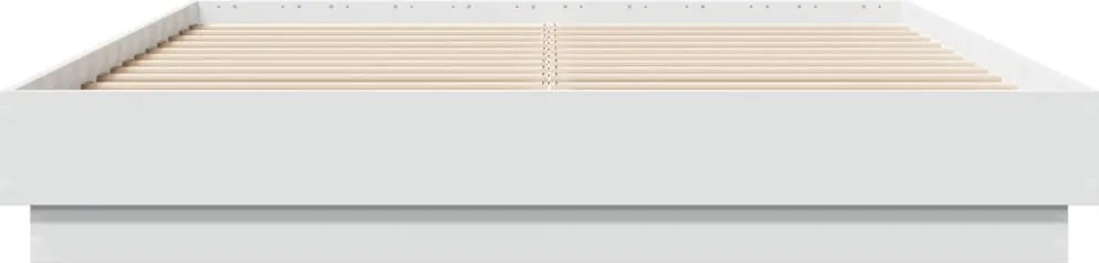 Rám postele s LED osvětlením bílý 150 x 200 cm 3209786