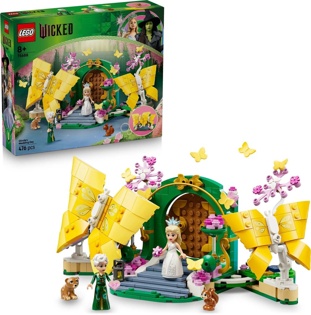 Lego® wicked 75688 glinda a její svatba 5702017812960