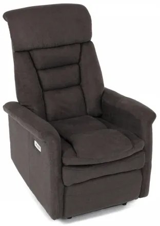 TV relaxační křeslo s elektrickým ovládáním hnědé TV-925 BR2