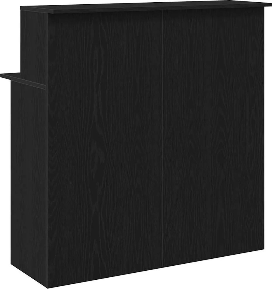 vidaXL Recepční stůl 100x50x103,5 cm kompozitní dřevo [859029] Barva: kouřový dub