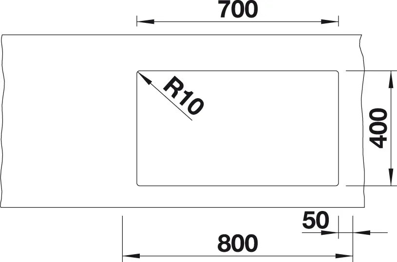 Granitový dřez Blanco SUBLINE 700 U Level InFino tartufo dřez vlevo a nerez košem 523459