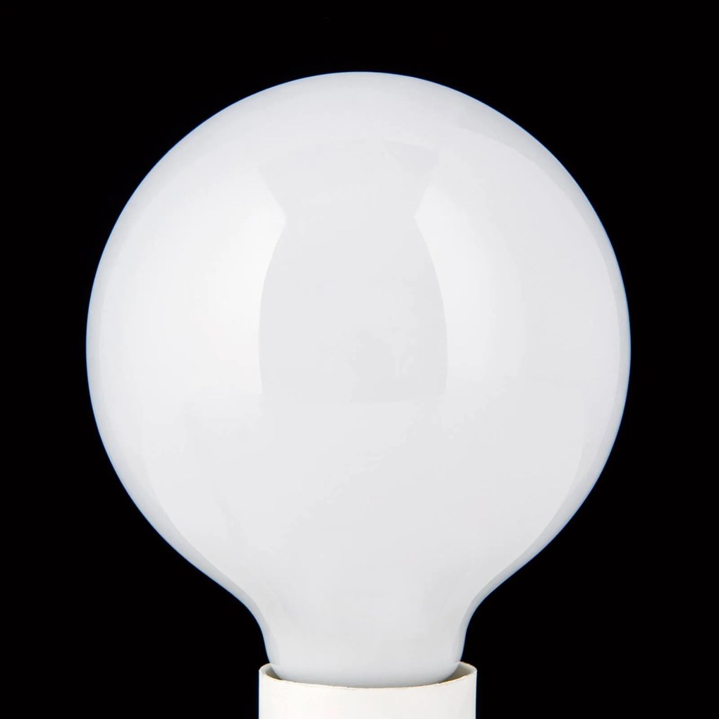 LED žárovka globe E27 6W G80 opálová stmívatelná