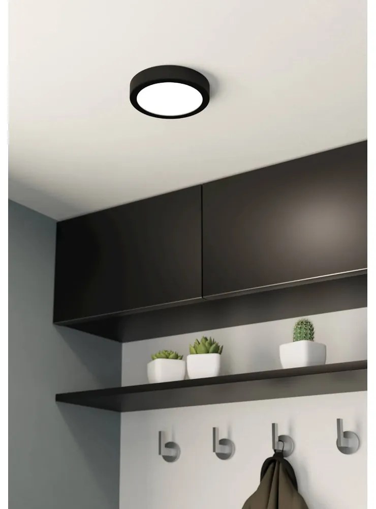 Černé LED stropní svítidlo FUEVA 5 – EGLO