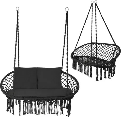 Gardlov dvojitá houpačka s černým vránovým hnízdem