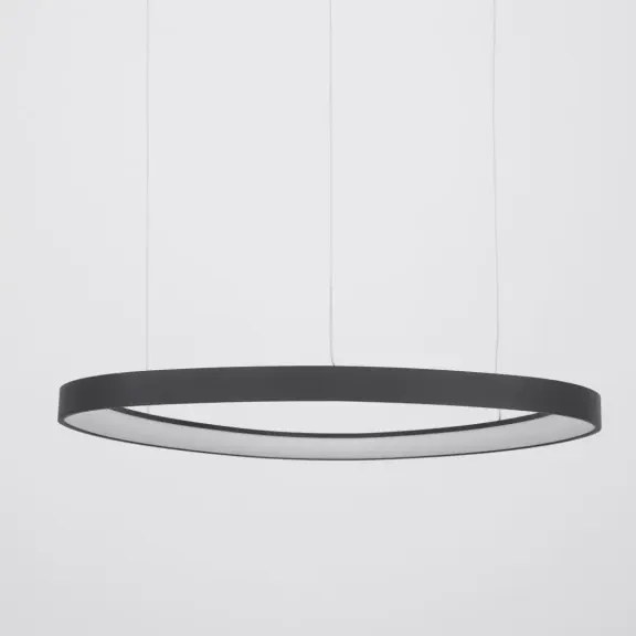 LED lustr Esteva 65 černé