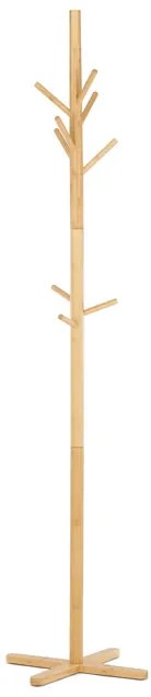 Autronic Stojanový věšák dřevěný DR-B016 NAT Odstín: Přírodní