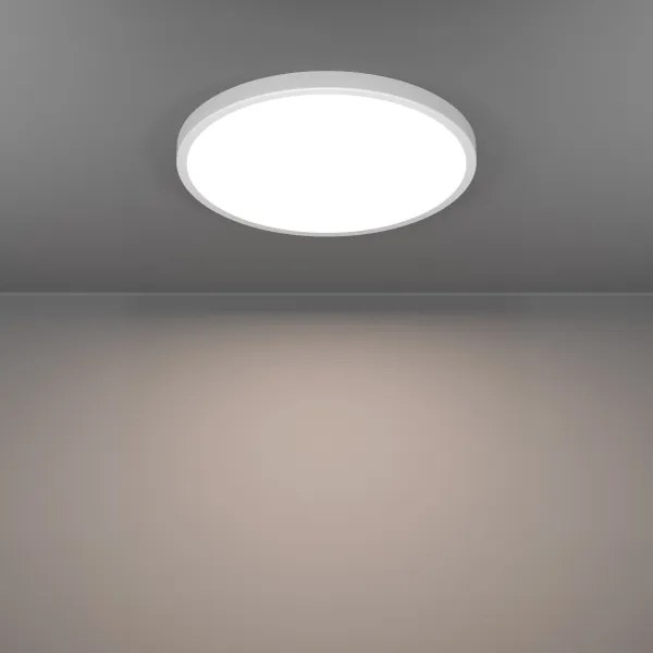 Eglo 901726 -LED RGBW Stm. kou. st. sv. FUEVA-Z LED/17,5W/230V 38,9cm IP44 bílá