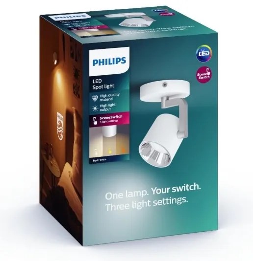 Philips 50671/31/P0 - LED Stmívatelné bodové svítidlo BYRL LED/4.5W/230V