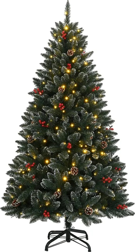Umělý vánoční stromek s 300 LED 180 cm 3315755
