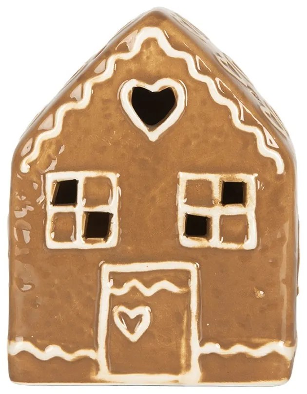 Perníková LED chaloupka Gingerbread Cott - 8*6*10 cm