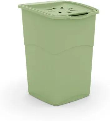 KIS Koš na prádlo Koral Basket - zelená hemlock, 46,5 litrů KIS 006703VH
