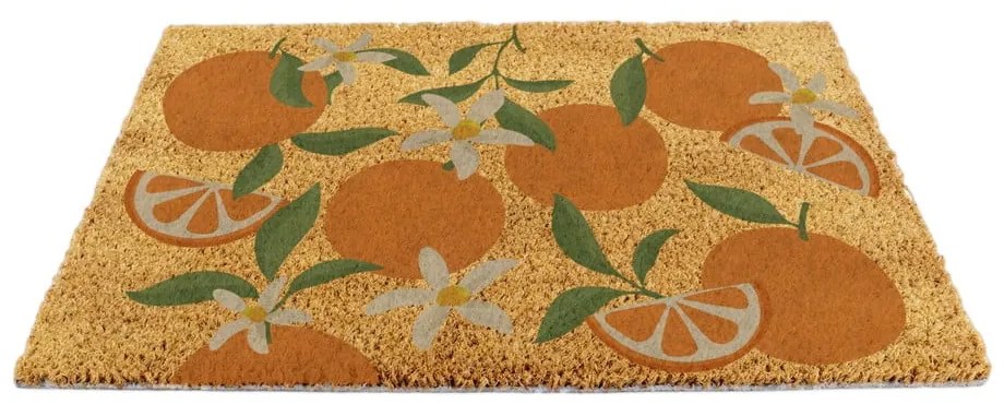 Rohožka z kokosového vlákna 40x60 cm Orange – Artsy Doormats